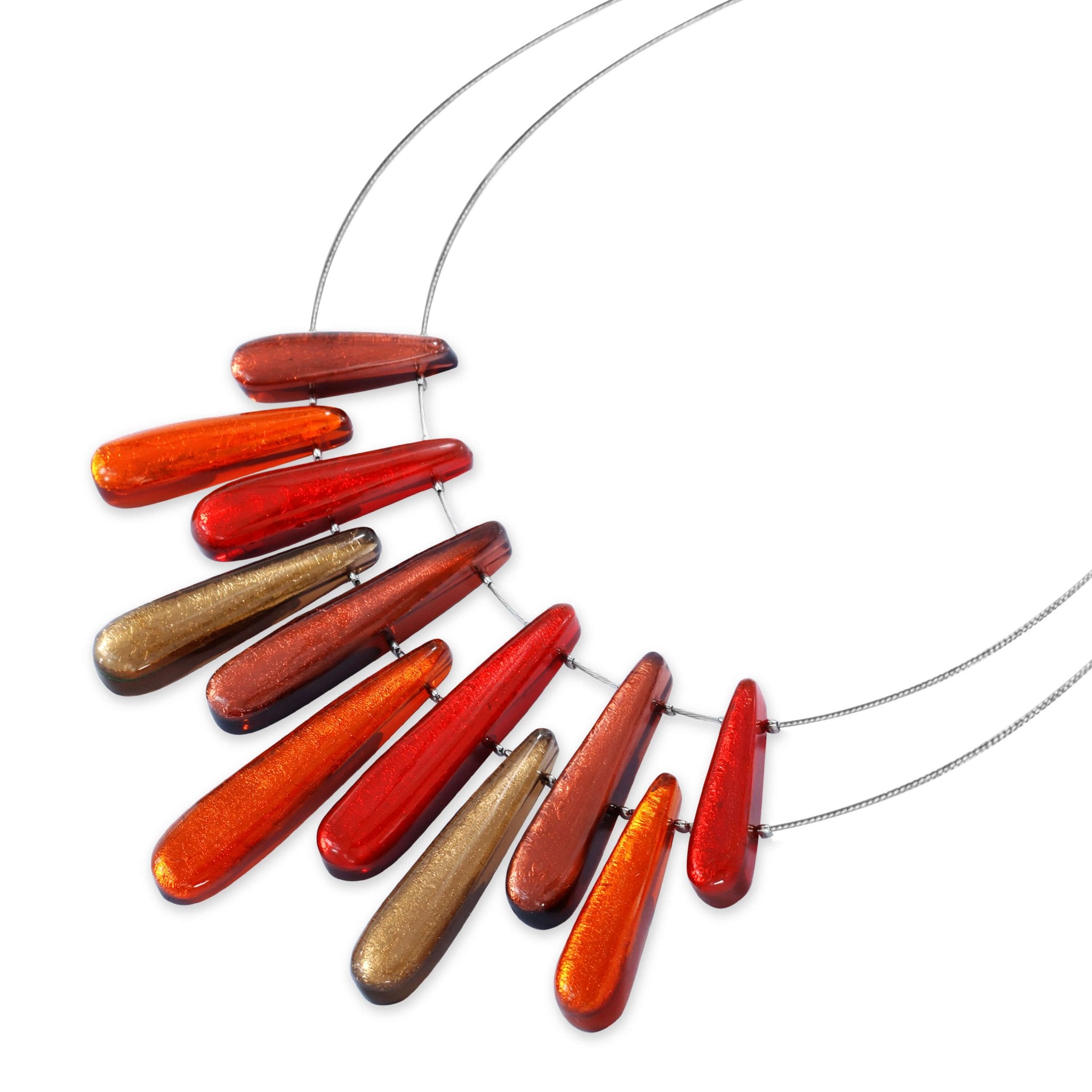 Chilli Teardrop Shiny Necklace – The Jewellery Stop