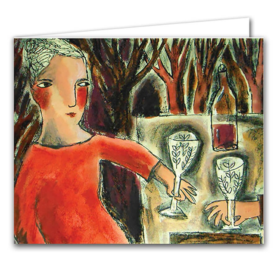 "Santé" Good Health Greeting Card – The Jewellery Stop