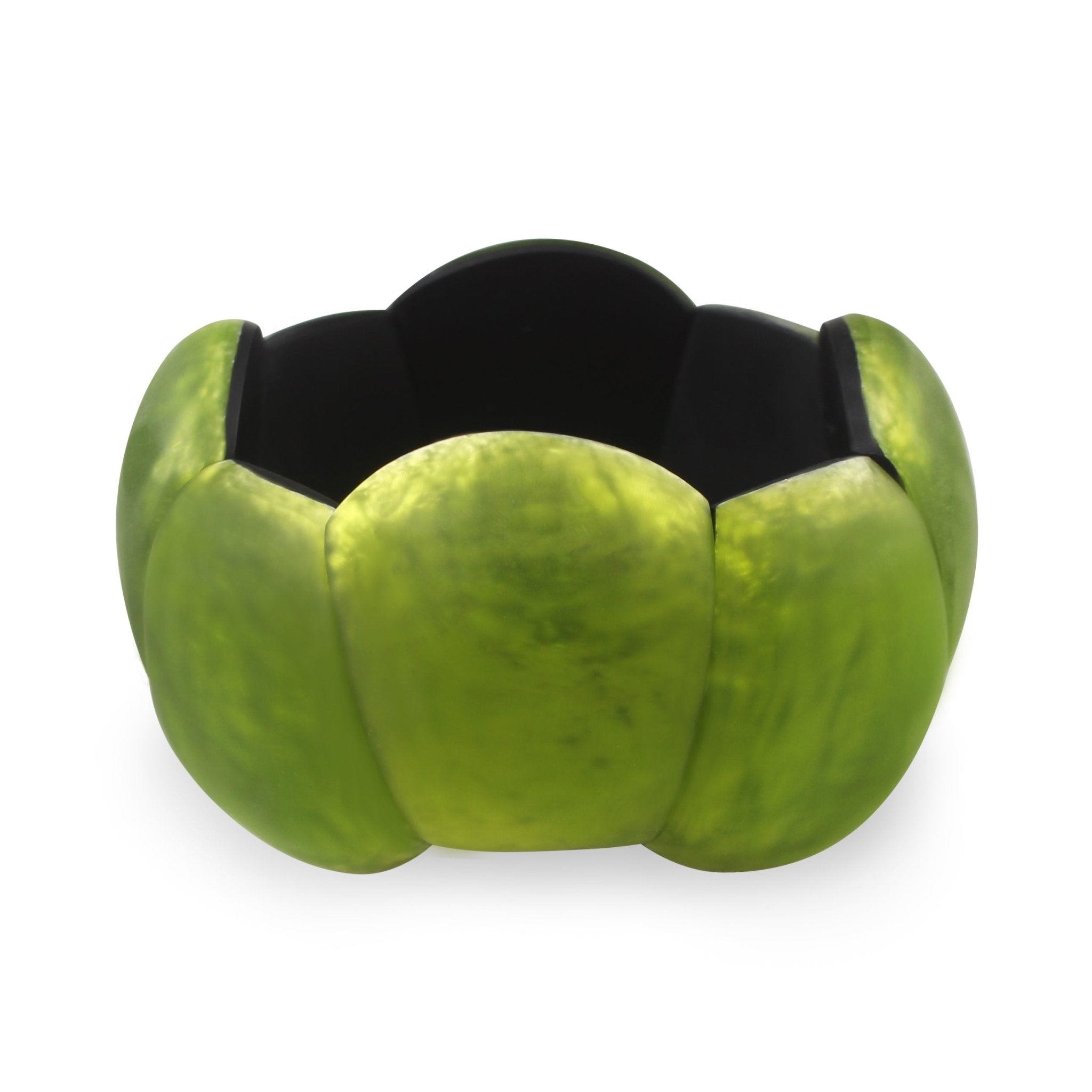 Peridot Cleopatra Matte Bangle – The Jewellery Stop